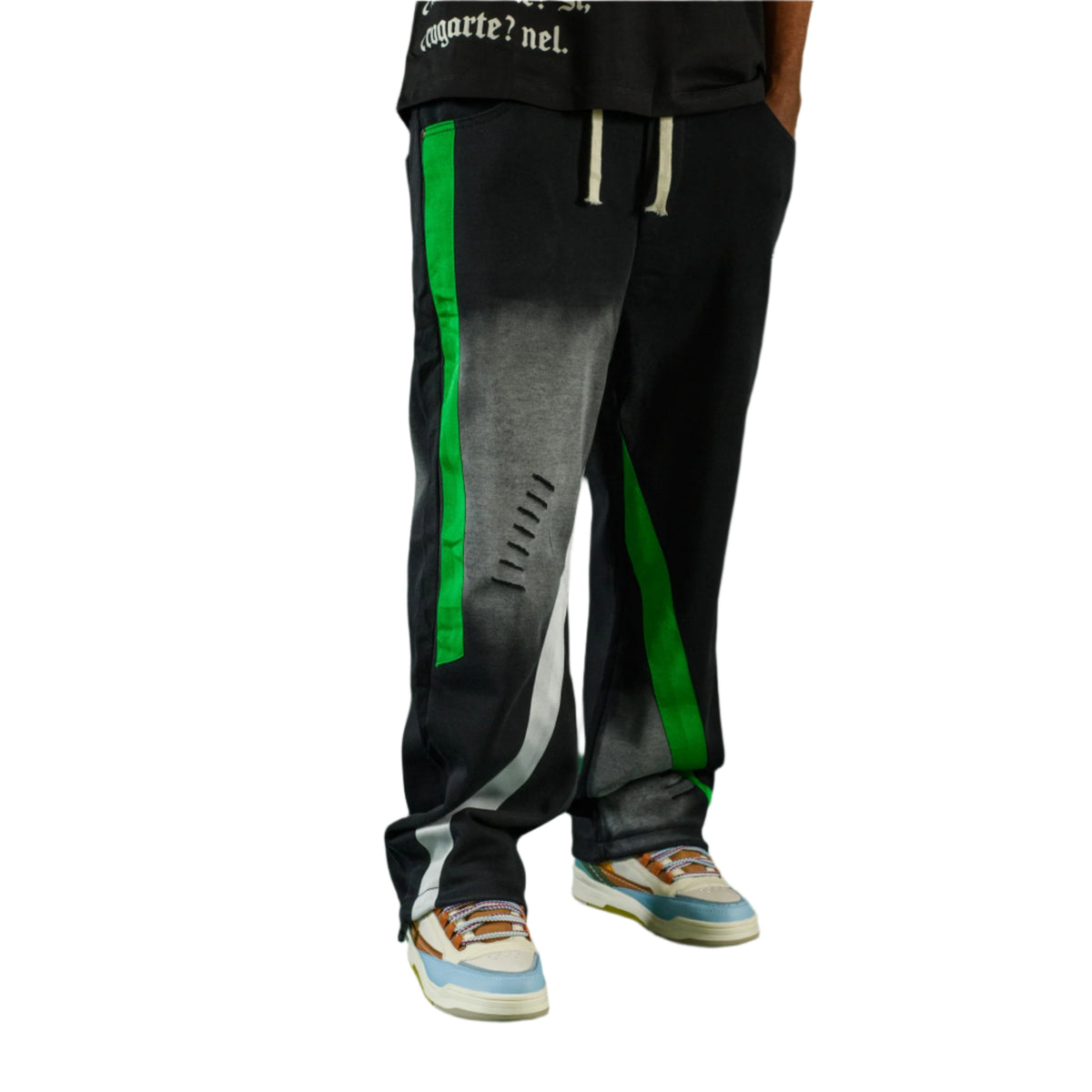 Gradient Striped Joggers ONLY – LOWKAL SA